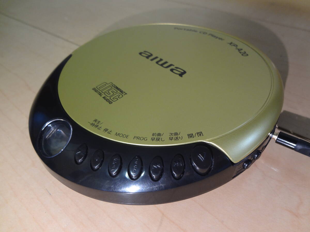 Yahoo!オークション - AIWA /ポータブルCDプレーヤー XP-A20