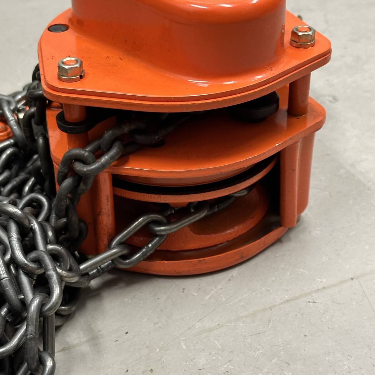 Yahoo!オークション - ニッチ NITCHI 手動チェーンブロック HE-50A HE5...