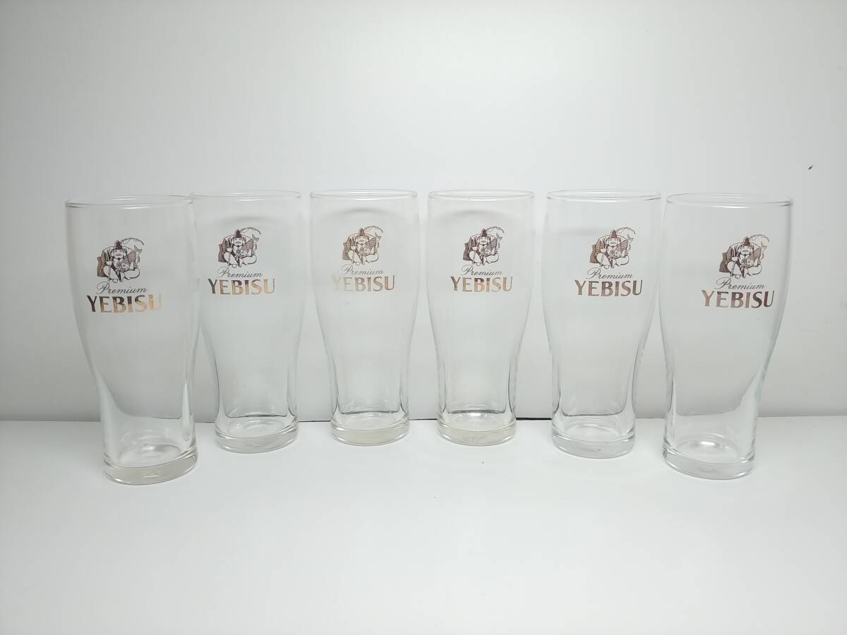 Yahoo!オークション - Premium YEBISU グラス 6個セット b21