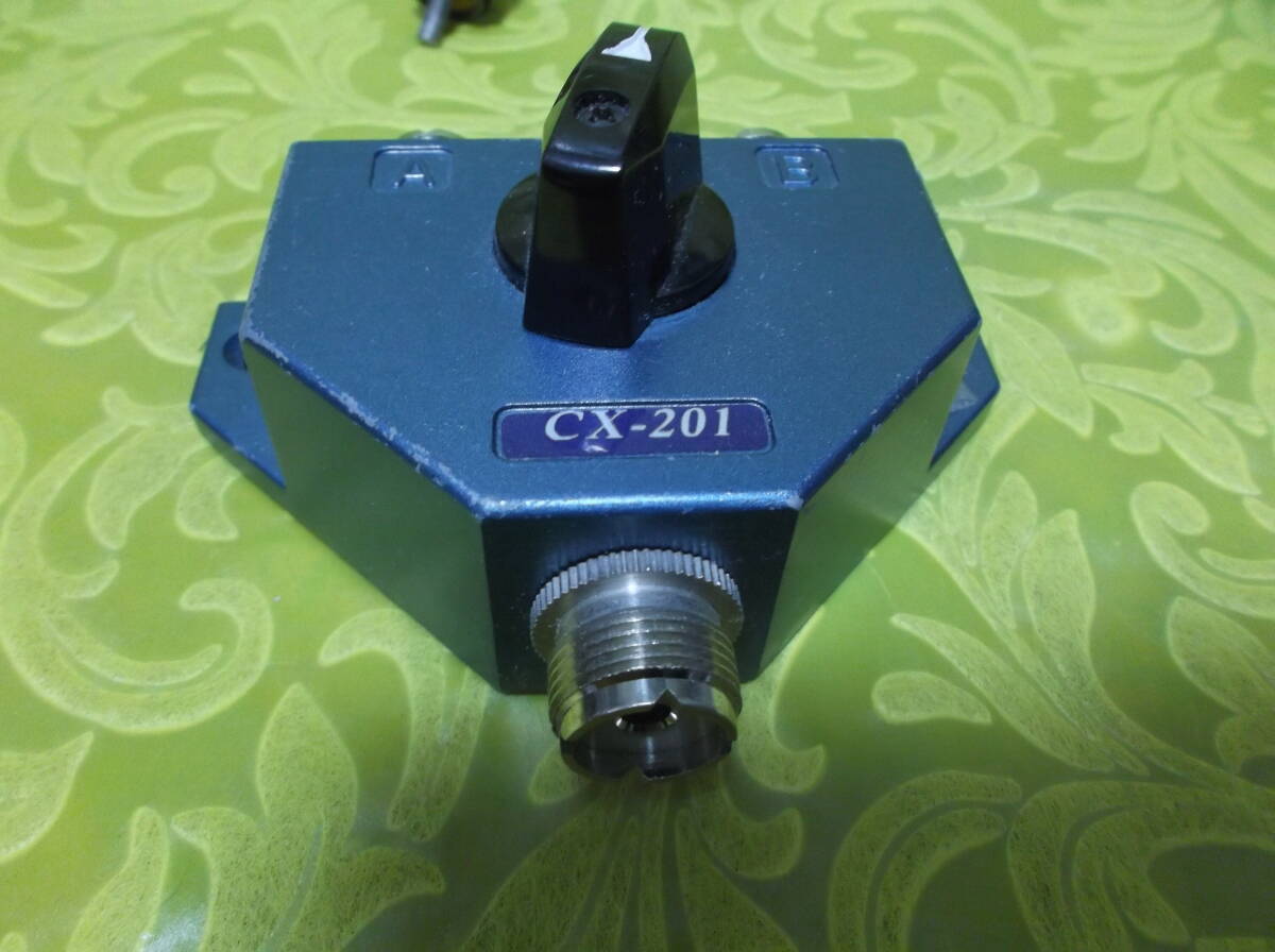 Yahoo!オークション - アンテナ切替器 CX-201 M型接栓付き同軸ケーブル...