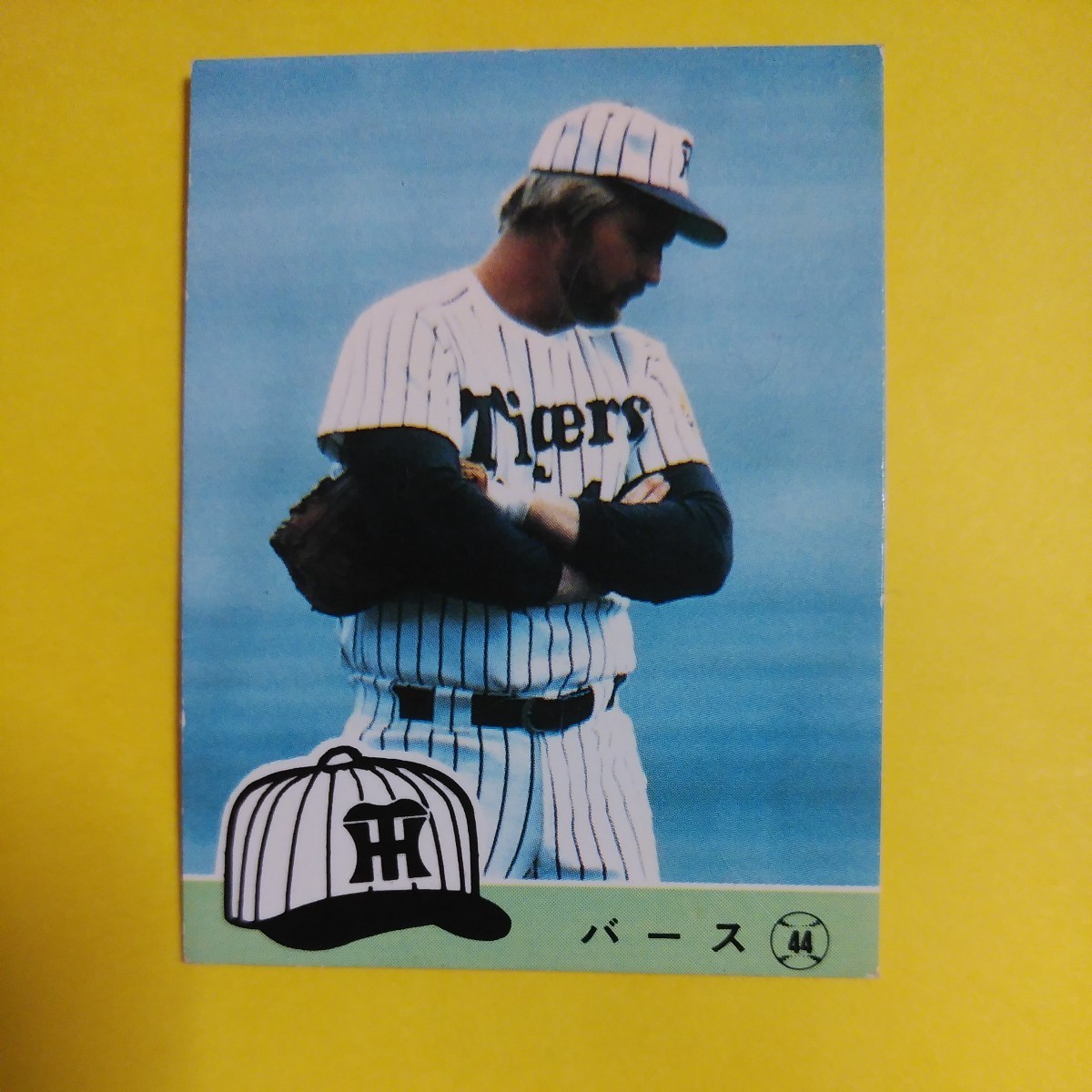 Yahoo!オークション - 1984カルビー野球カード№519バース（阪...