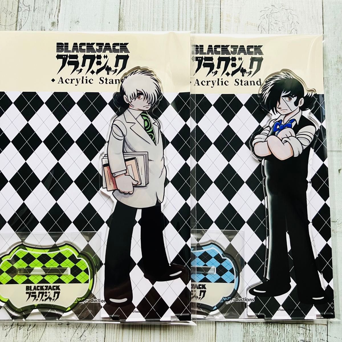 BLACK JACK LIMITED SHOP アクリルスタンド 2種セット ブラック BLACK JACK LIMITED SHOP アクリルスタンド 2種セット ブラック