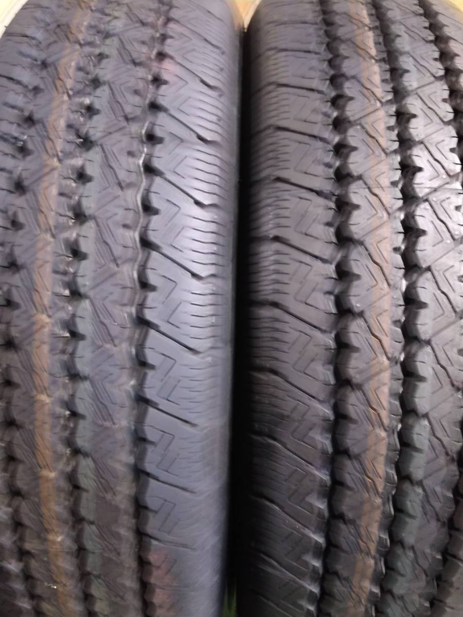 Yahoo!オークション - 新車外しタイヤ 205/70R17.5 RIB265 ブリヂスト...