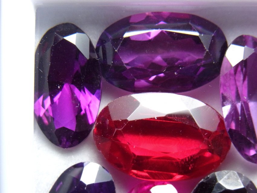 Yahoo!オークション - [Shimoe]最落無し 1円～合計49．4ct 色石...