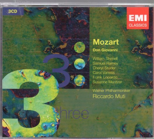 モーツァルト：歌劇 ドン ジョヴァンニ /ムーティ＆VPO 3CD(オペラ)｜売買されたオークション情報、yahooの商品情報をアーカイブ公開 - オークファン（aucfan.com）