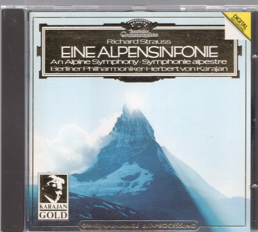 Yahoo!オークション - R・シュトラウス アルプス交響曲/カラヤン＆BPO