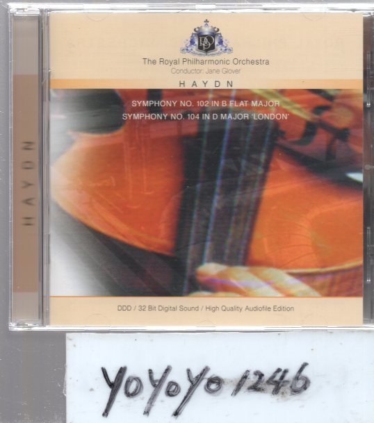 Yahoo!オークション - b332 ハイドン 交響曲第102番＆104番/GLOVER