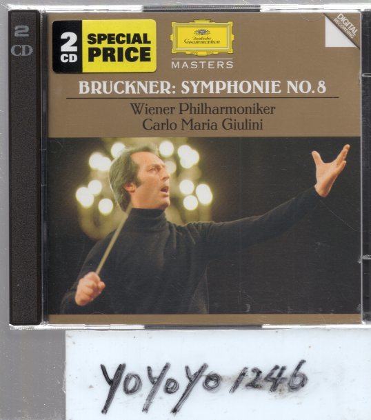 Yahoo!オークション - b108 ブルックナー 交響曲第8番/ジュリーニ(2CD)