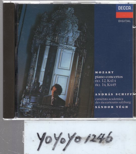 mt143 旧西独プレス モーツァルト：ピアノ協奏曲K414＆K449/VEGH(協奏曲)｜売買されたオークション情報、yahooの商品情報をアーカイブ公開 - オークファン（aucfan.com）
