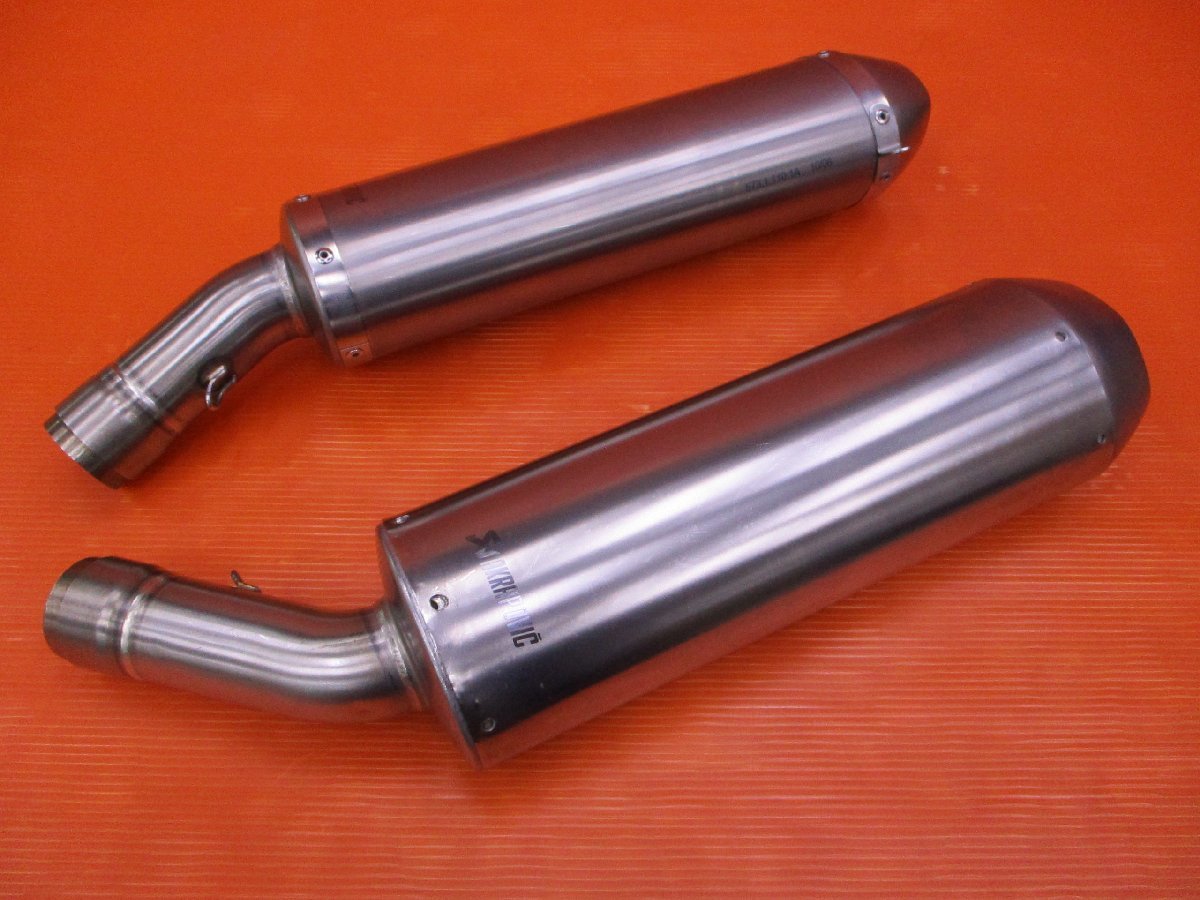 Yahoo オークション 【o】ジャンク Ducati 1098r 純正 チタンサイレ