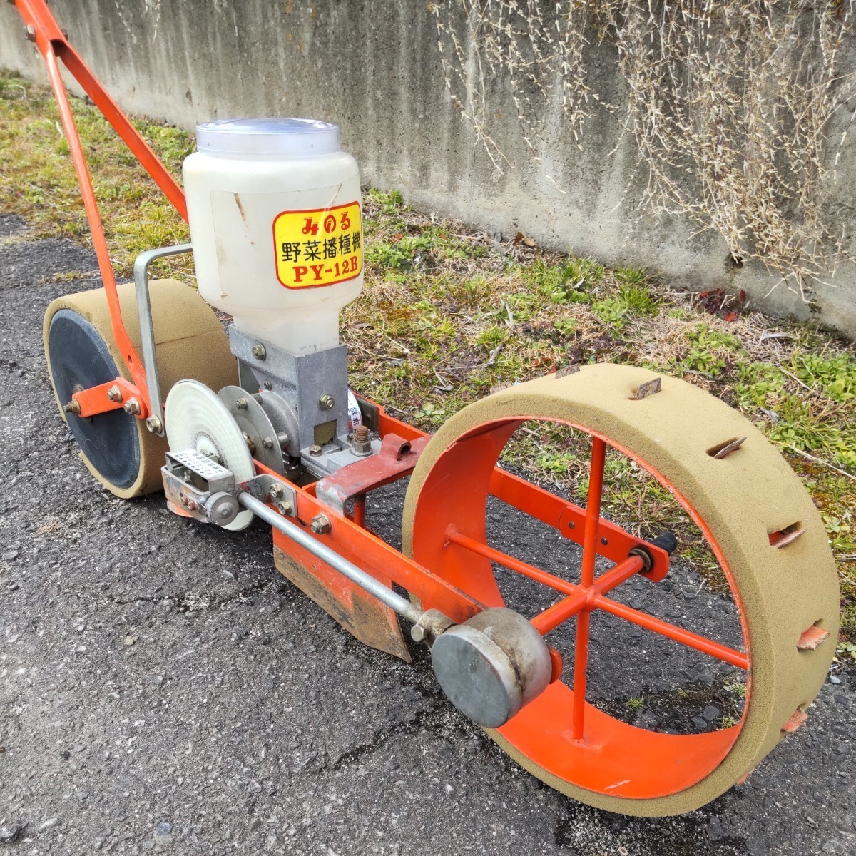 Yahoo!オークション - 中古・可動品 みのる野菜播種機PY-12B・手...