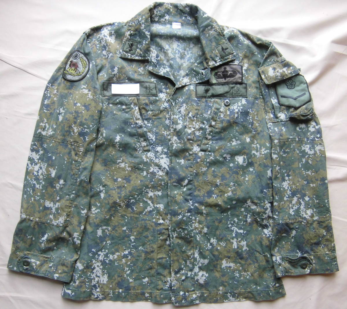 Yahoo!オークション - 台湾軍中華民国軍新型迷彩BDUジャケット