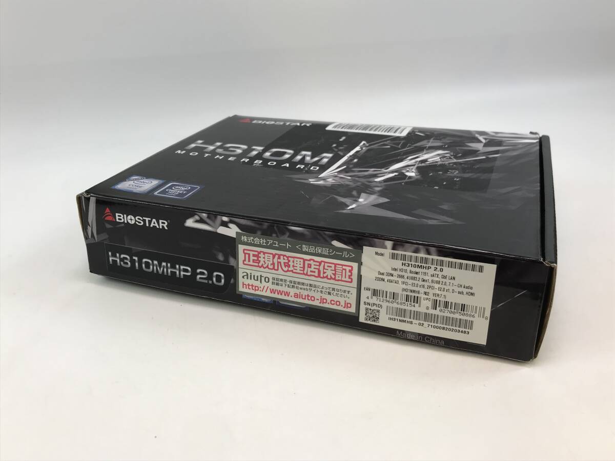 Yahoo!オークション - BIOSTAR H310MHP 2.0 Intel H310チップセット搭...