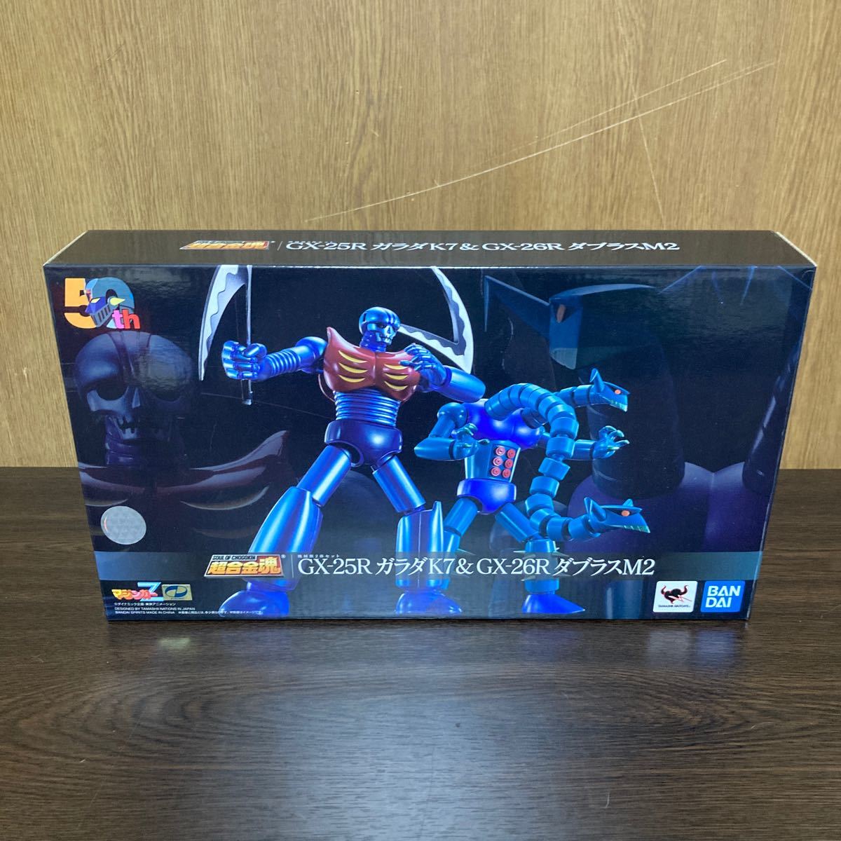 日本代購代標第一品牌【樂淘letao】－BANDAI 超合金魂 GX-25R ガラダK7&GX-26R ダブラスM2 機械獣2体セット 難あり マジンガーZ バンダイ スーパーロボット