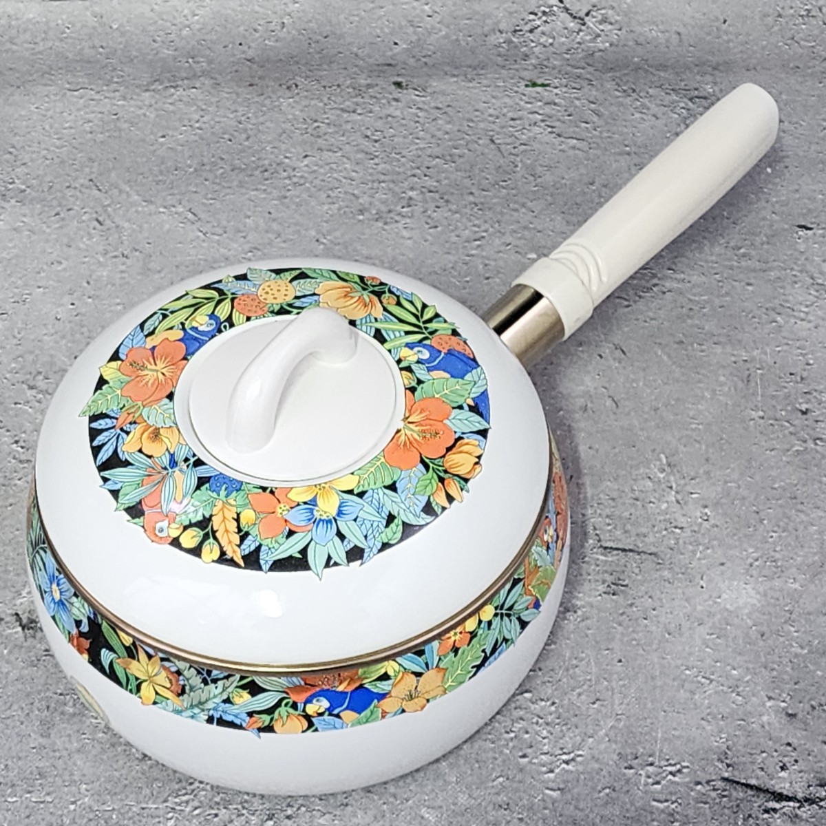 Yahoo!オークション - マナオス ホーロー片手鍋 18cm 1.5L 未使用 /MAN...