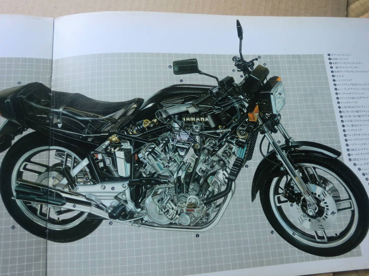 Yahoo!オークション - 1982 XZ400 カタログ ヤマハ