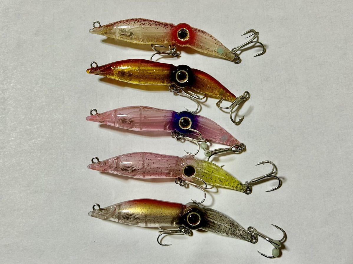 Yahoo!オークション - ズィークイッド90F 5本セット ホタルイカパター...