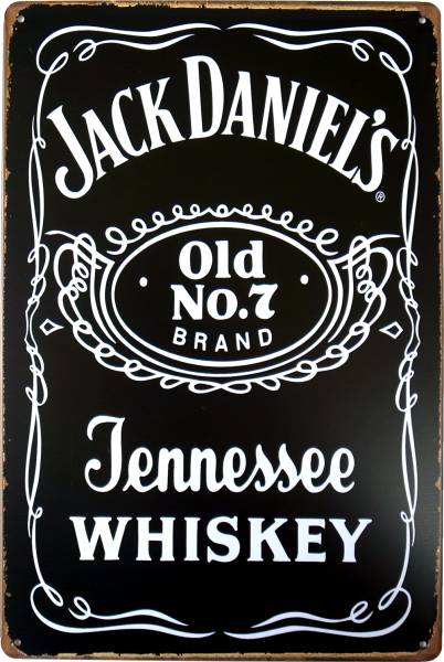 ブリキ 看板 Jack Daniel's ジャック ダニエル ブラック ラベル ブリキ 看板 Jack Daniel's ジャック ダニエル ブラック ラベル