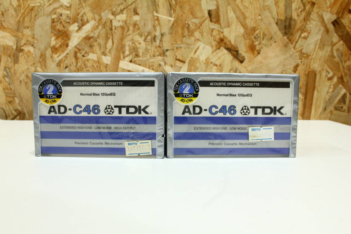 Yahoo!オークション - TH01313 TDK AD-C46 2本入×2パック カセットテー...