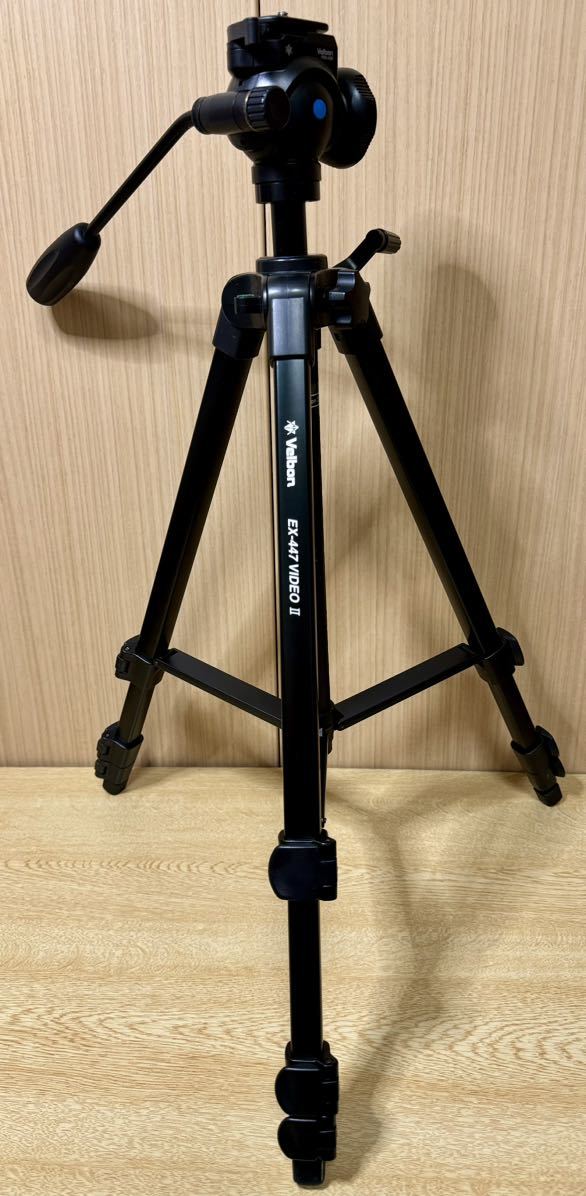 Yahoo!オークション - Velbon ベルボン EX-447 VIDEO II 三脚