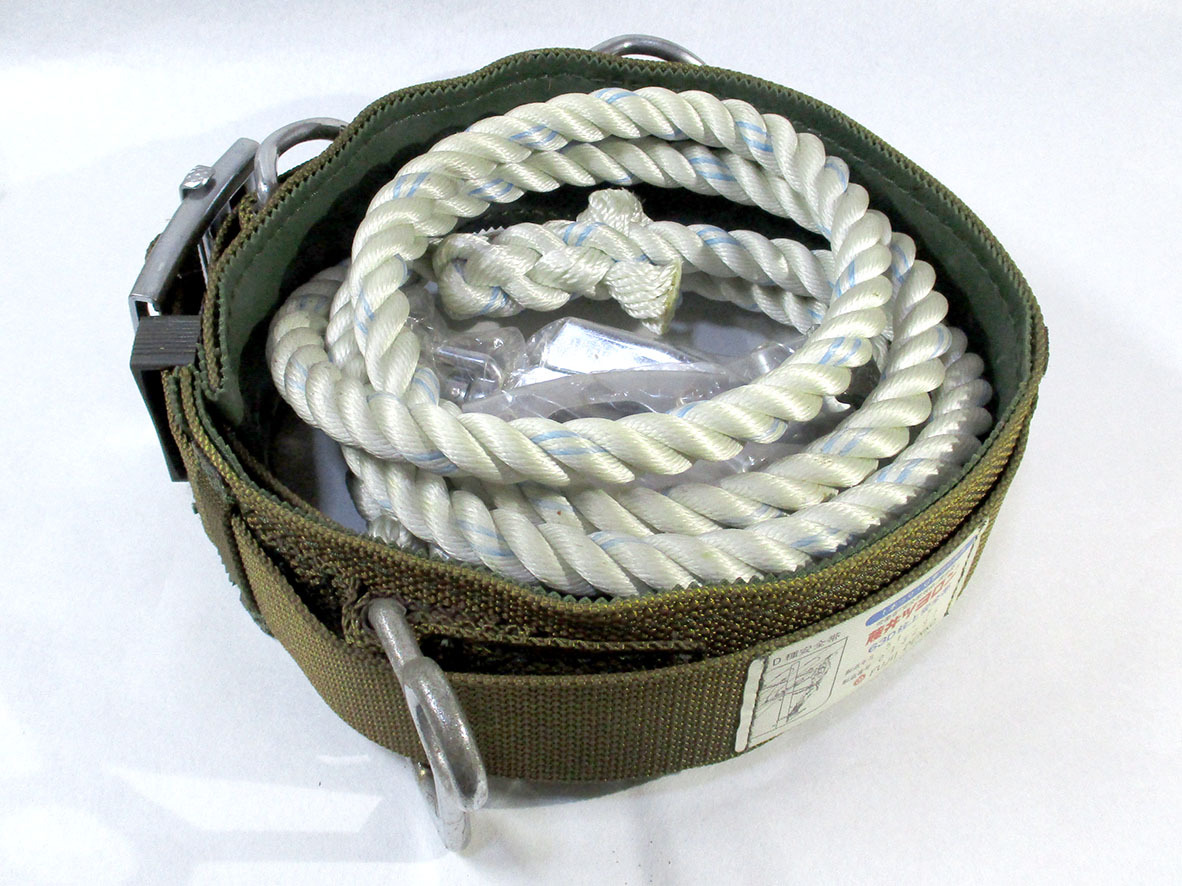 Yahoo!オークション - 藤井電工 藤井ツヨロン 63D型 柱上安全帯 未使...