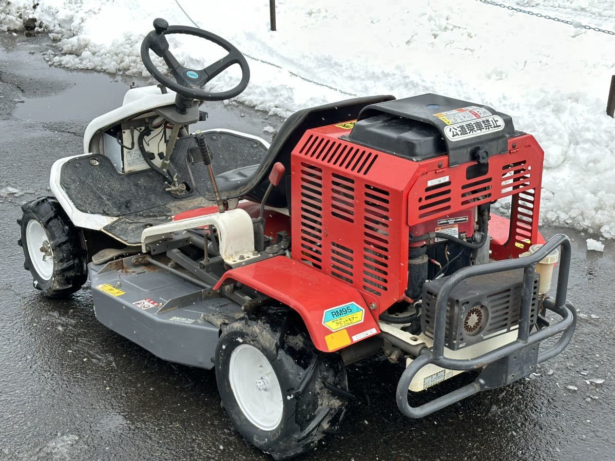 Yahoo!オークション - オーレック 共立 RM95 無断変速 HST 18馬力 セル...