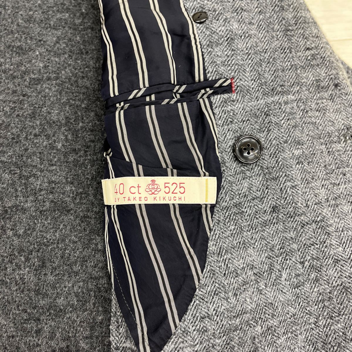 Yahoo!オークション - 1326 日本製 40ct & 525 BY TAKEO KIKUCHI タケ...