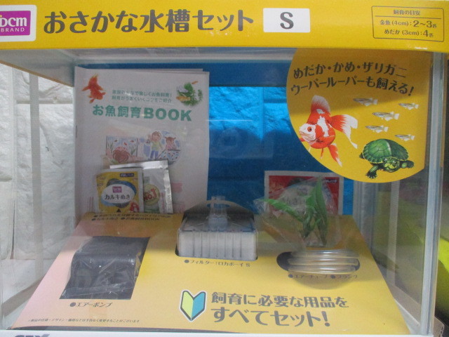 Yahoo!オークション - Y354/未使用 2点セット たのきん おさかな水槽セ...