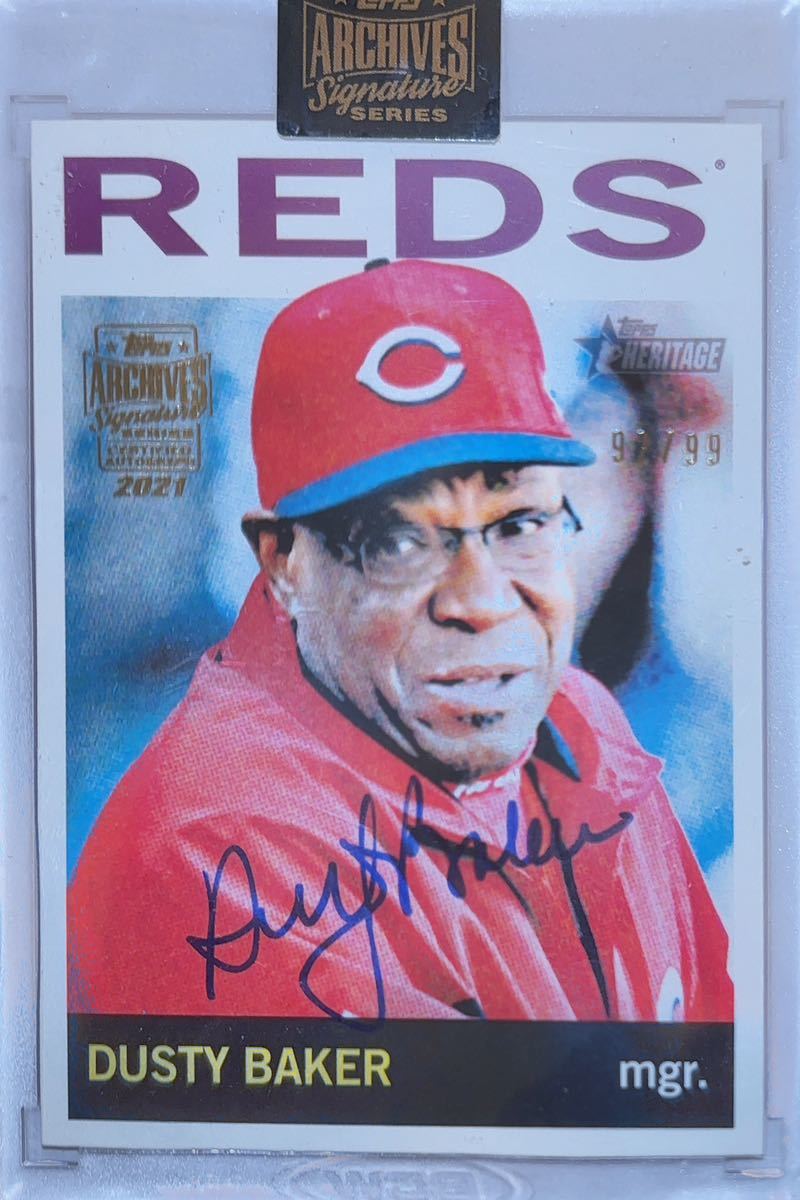 2021 Topps Archives Signature Retired Dusty Baker Auto ダスティ ベイカー 直筆サインカード 92/99(Topps)｜売買された ...