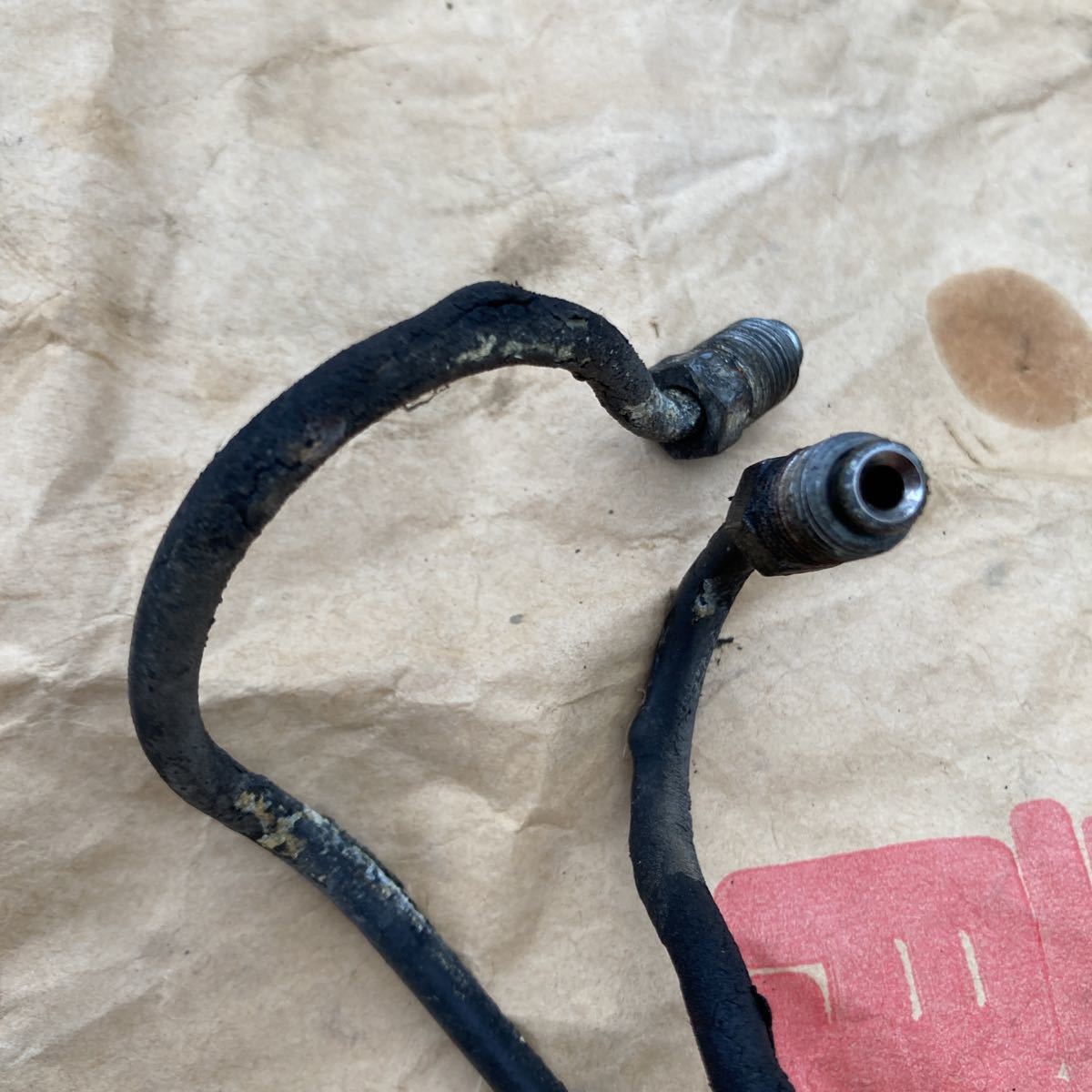 Yahoo!オークション - ナロージープフロント右ブレーキパイプ三菱ジー...