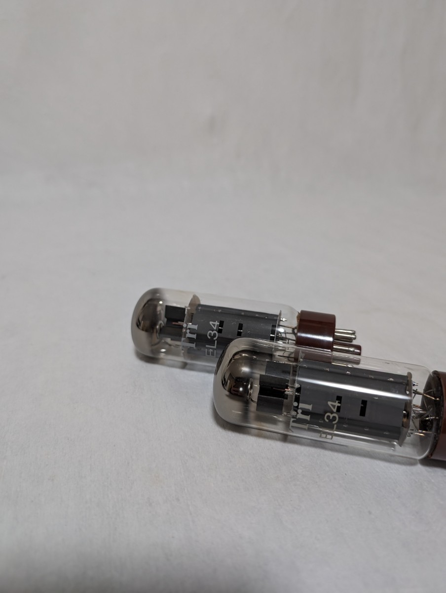 Yahoo!オークション - 【現状品】Tri el34 真空管 2本