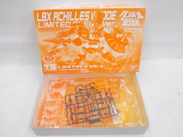 34 送80サ 0303$D22 バンダイ プラモデル ダンボール戦機 LBXアキレス Vモード リミテッドクリアVer.(ダンボール戦機)｜売買されたオークション情報、yahooの商品情報を ...