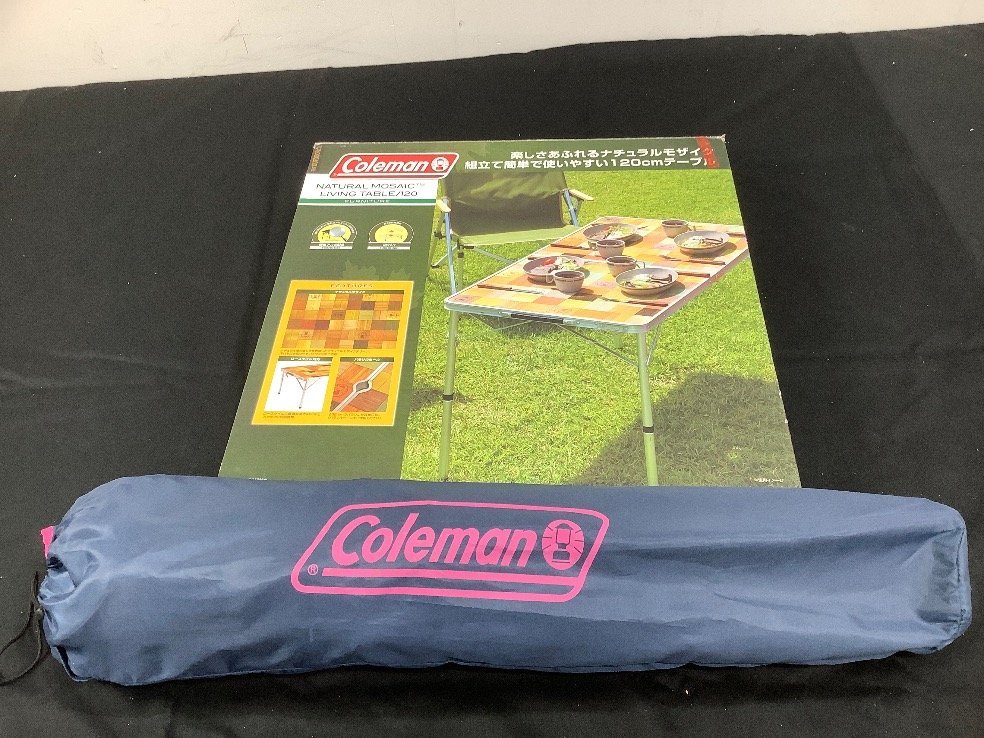 Coleman まとめ ナチュラルモザイク リビングテーブル/120 アームチェア シミ/ニオイあり ACBF 品(テーブル)｜売買されたオークション情報、yahooの商品情報をアーカイブ公開 ...