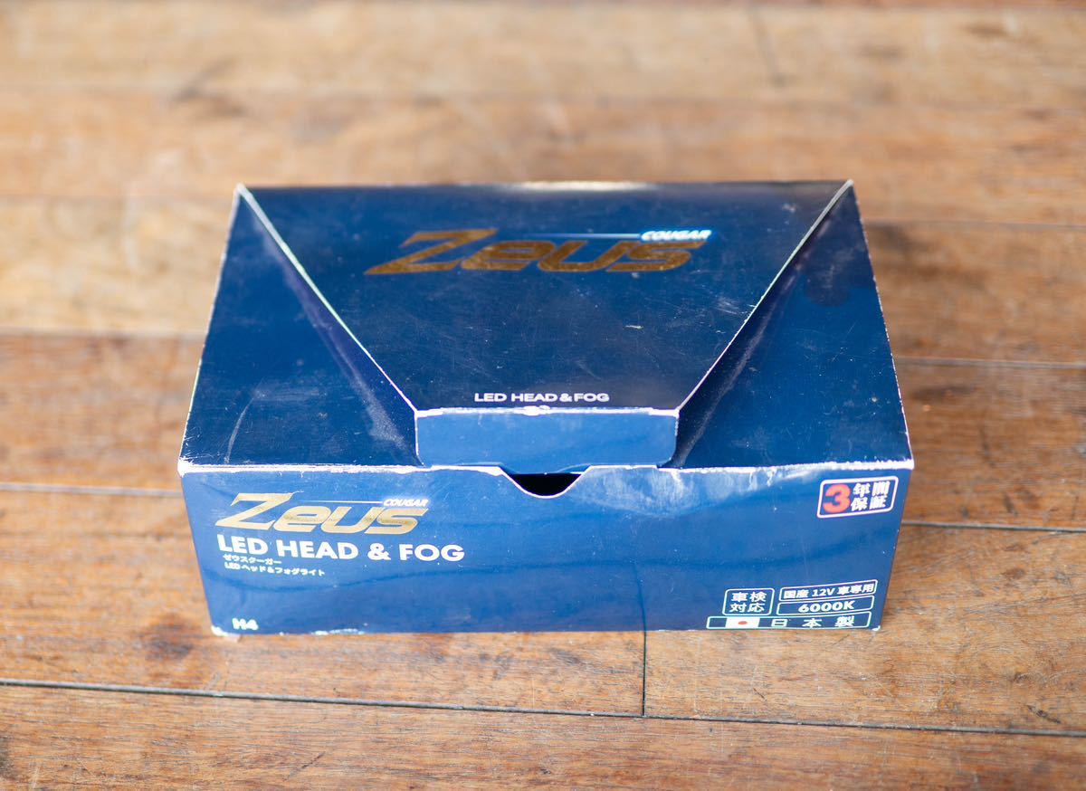 Yahoo!オークション - ZEUS LEDバルブセット ヘッドライト用 6000ケル...