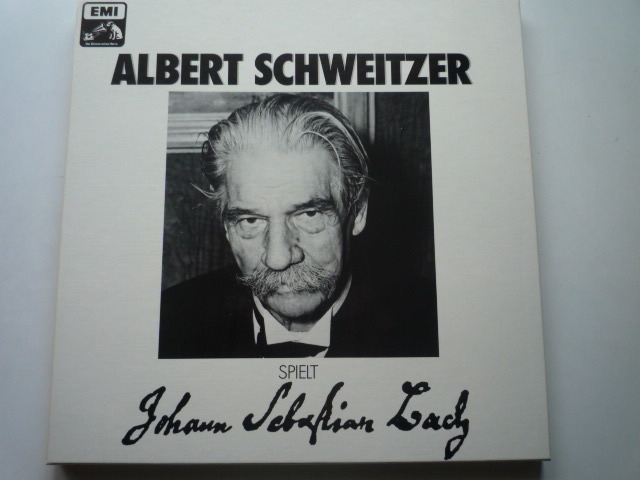 Yahoo!オークション - B72-03 独EMI盤3LP シュバイツァー/バッハ演奏集...