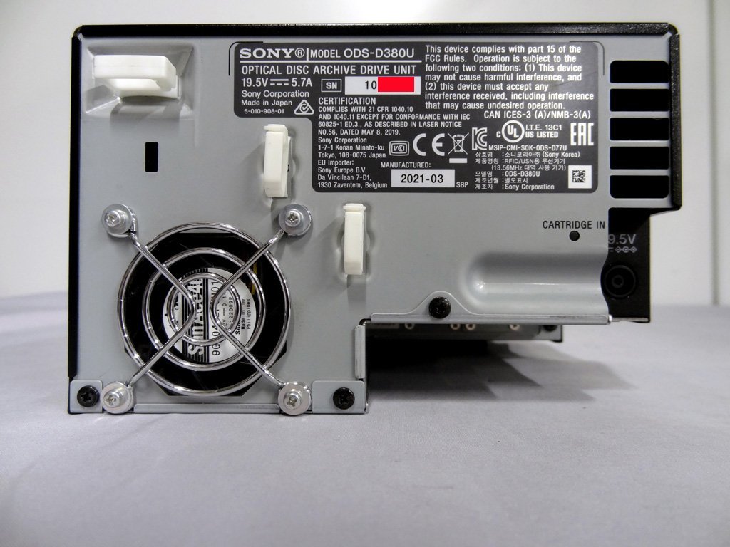 Yahoo!オークション - SONY オプティカルディスク・アーカイブドライブ...