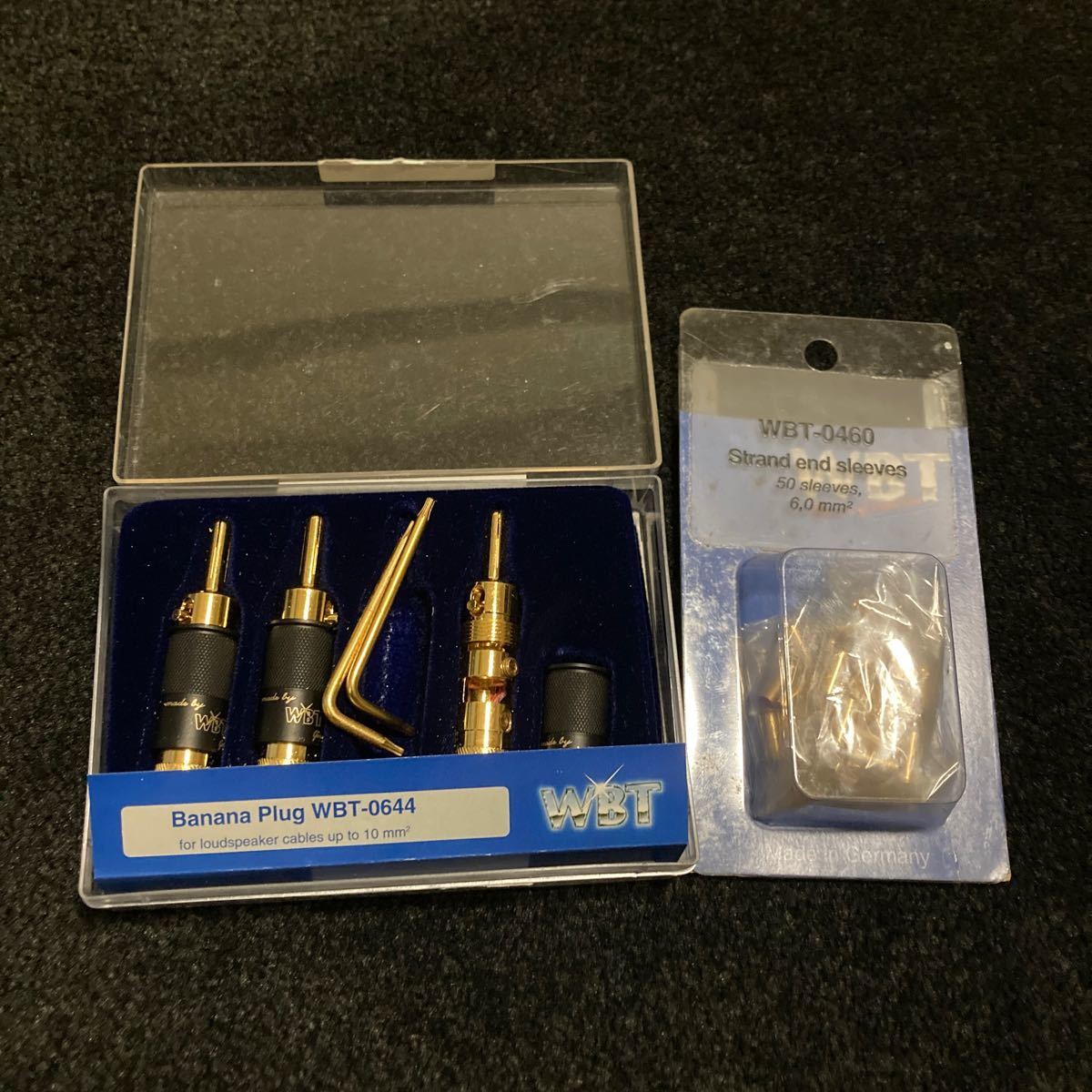 Yahoo!オークション - WBT WBT-0644 WBT-0460 バナナプラグ スリーブセ...