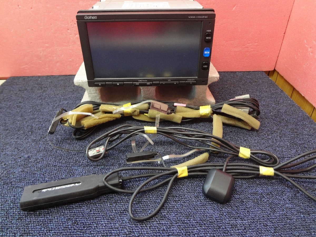 日本代購代標第一品牌【樂淘letao】－☆ ホンダ純正OP Gathers メモリーナビ 2016年製 VXM-174VFXi ケンウッド製 セキュリティロック品 ジャンク G7☆