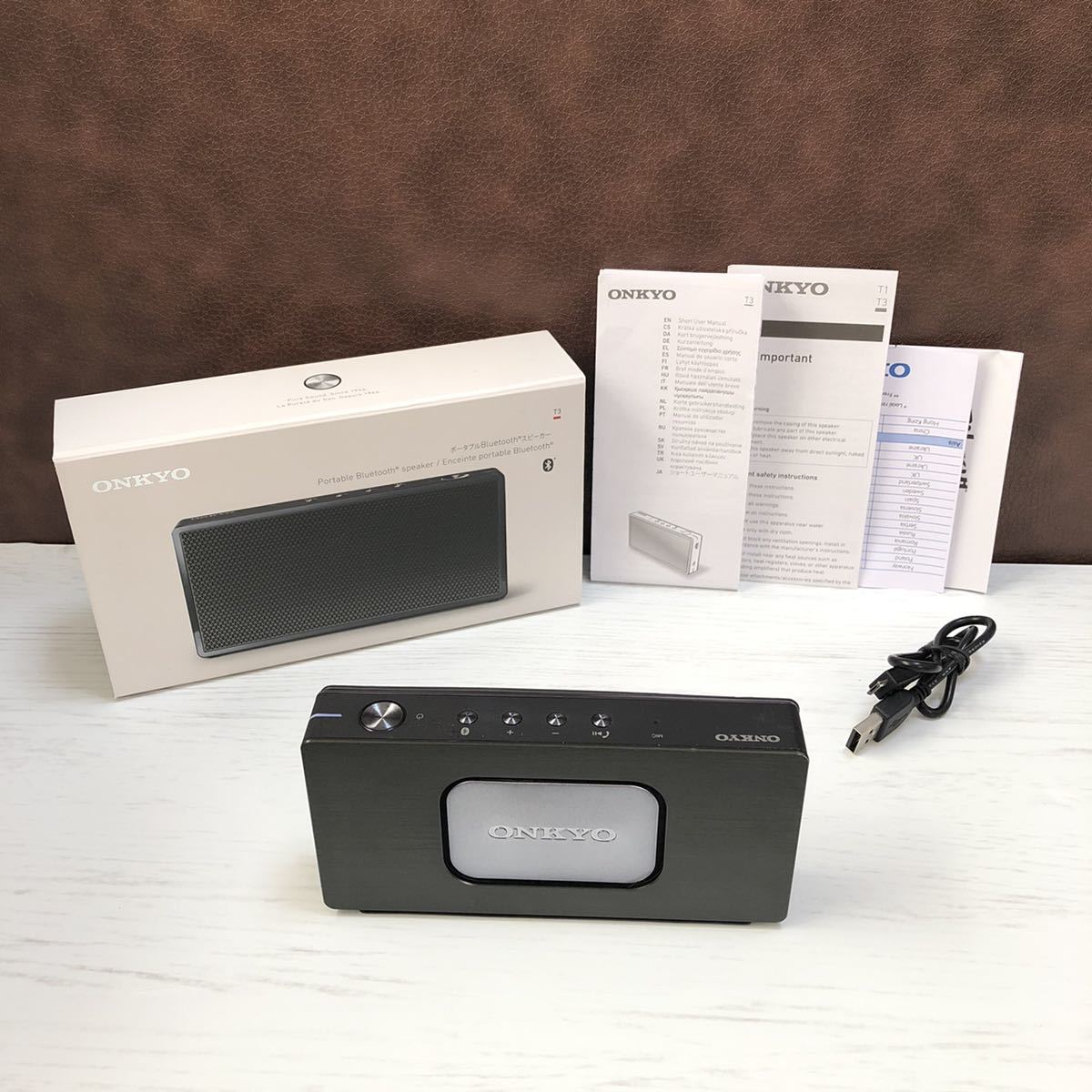 Yahoo!オークション - m129-0526 ONKYO オンキョー ポータブル Bluetoo...