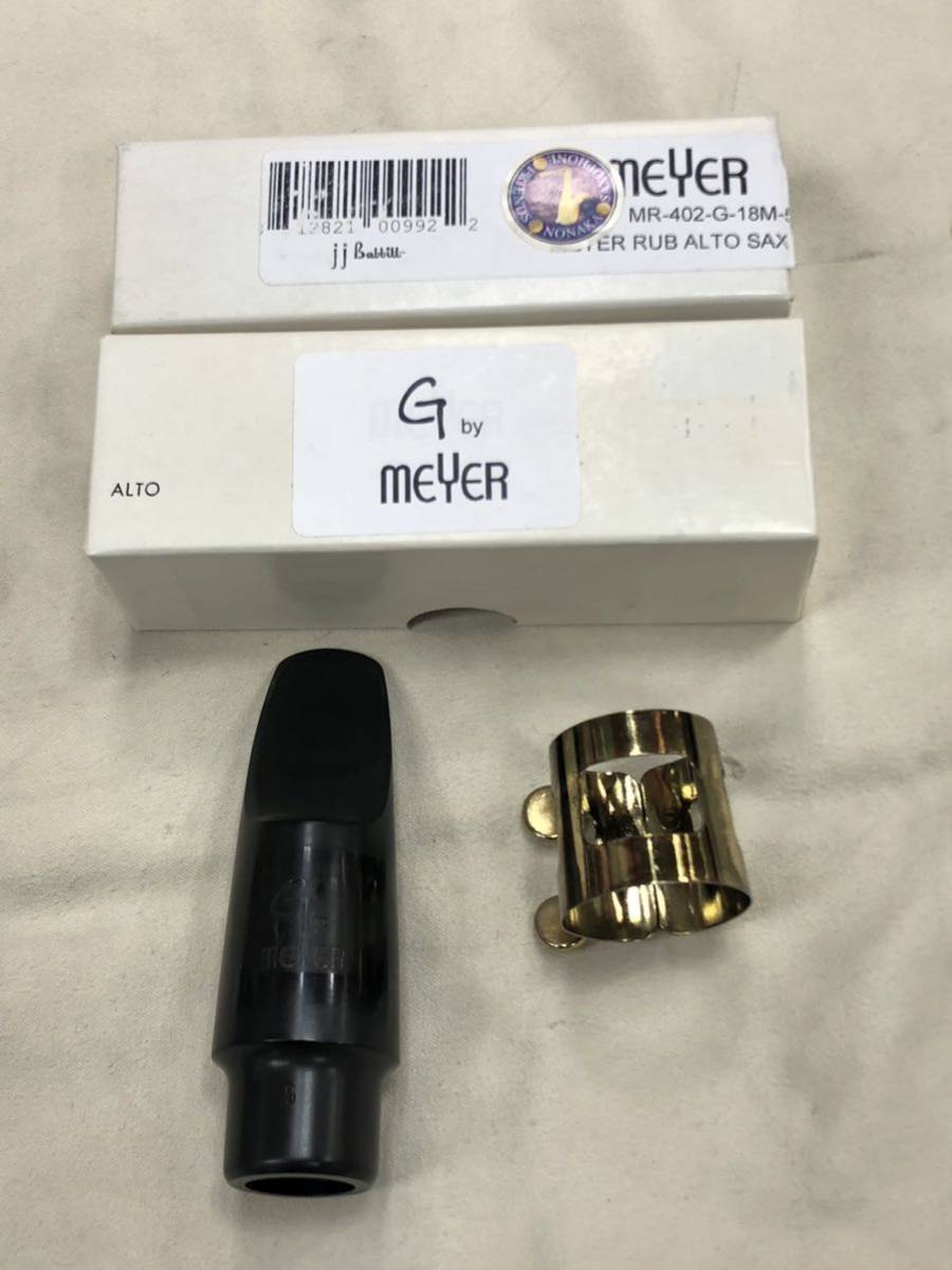 Yahoo!オークション - MEYER アルトサックス ラバー Gモデル 5