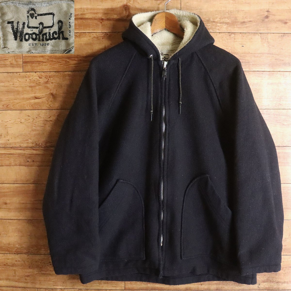Yahoo!オークション - K8J/Y2.9-3 70s ヴィンテージ WOOLRICH ウールリ...