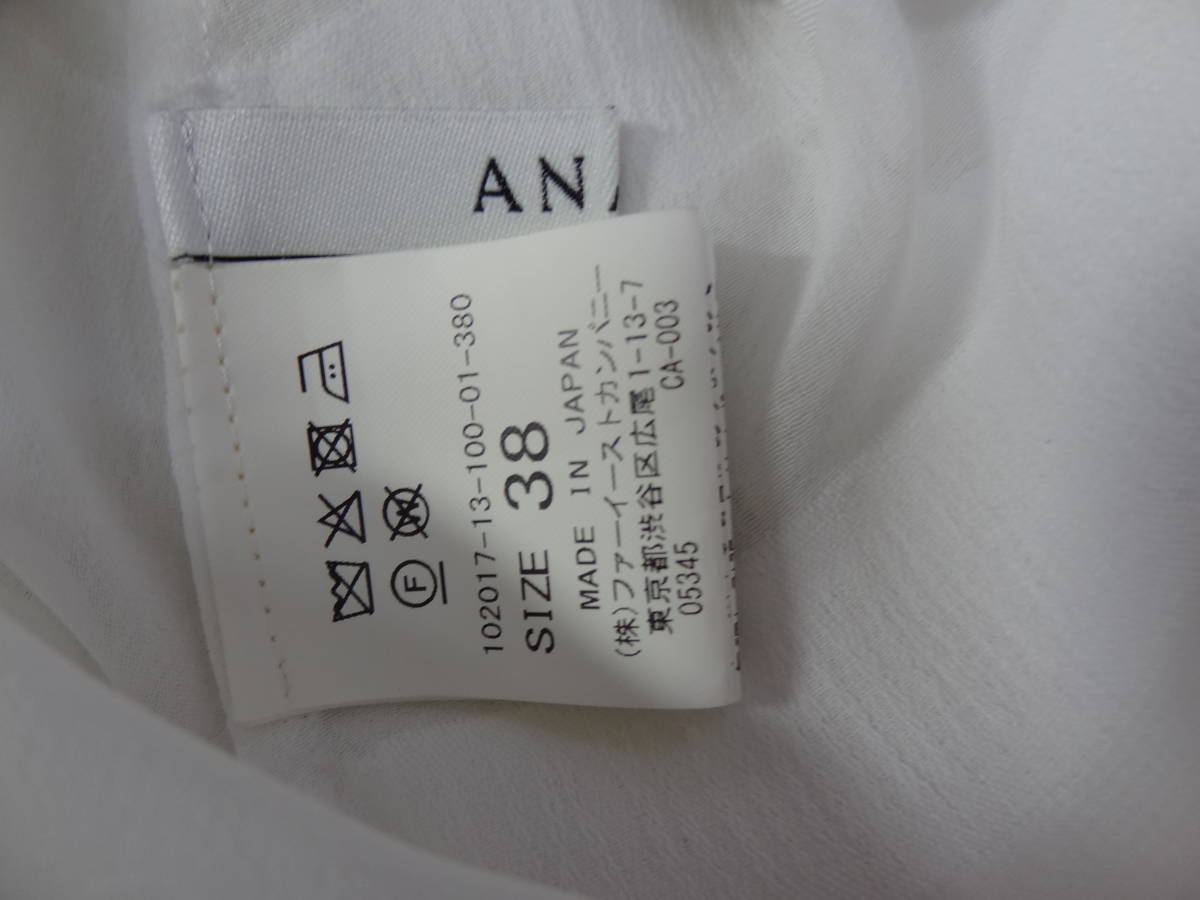 Yahoo!オークション - ANAYI アナイ ブラウス サイズ38 USED