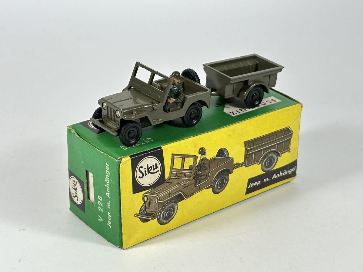 Yahoo!オークション - (s658) Siku SUPER-SERIE ZINKGUSS V228 Jeep m....
