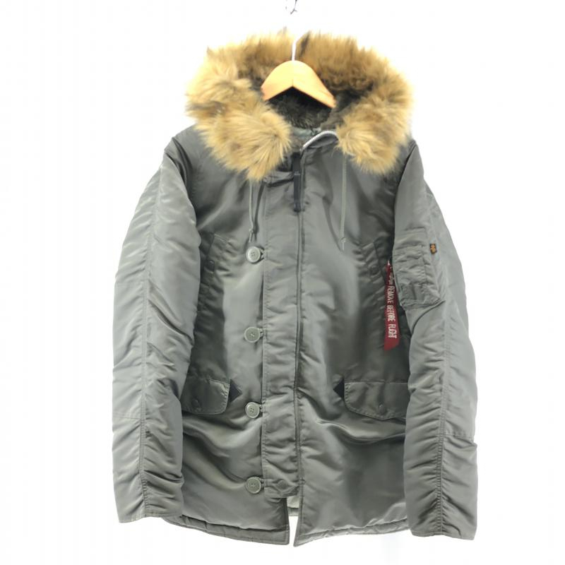 Yahoo!オークション - ALPHA N-3B フライトジャケット サイズM 20094-4...