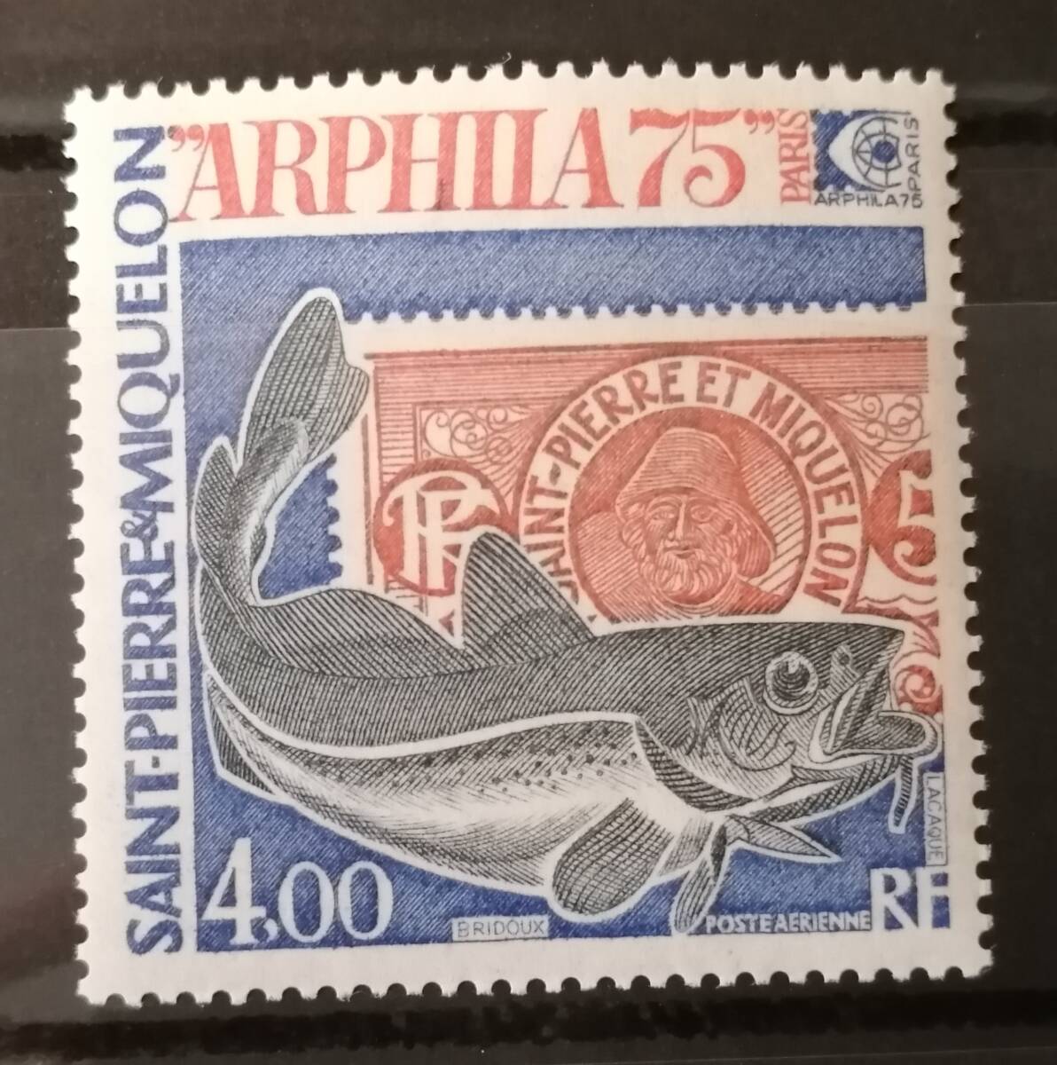 Yahoo!オークション - サンピエールミケロン 魚(1種) MNH