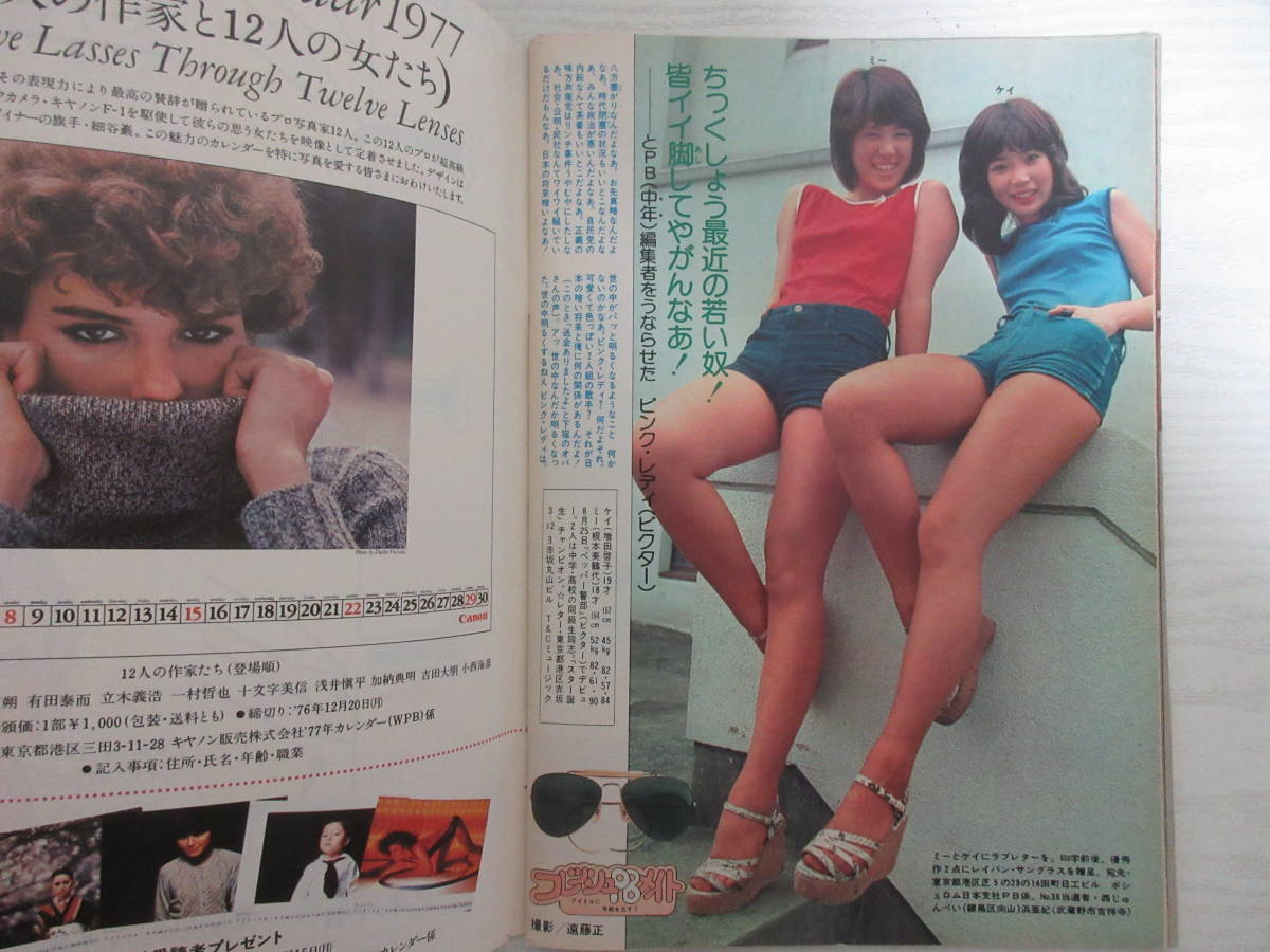 日本代購代標第一品牌【樂淘letao】－395 切り抜き かたせ梨乃/水着/ひろみ麻耶/神保美喜/アグネスラム(広告)/根岸とし江/ピンクレディー/片平なぎさ/昭和/週刊プレイボーイ