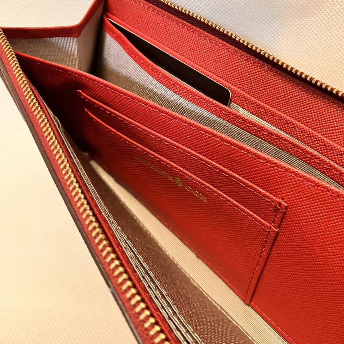 日本代購代標第一品牌【樂淘letao】－W253 未使用 PATRICKCOX パトリックコックス L字ファスナー レディース 長財布 財布 本革 レッド PXLW7GT3