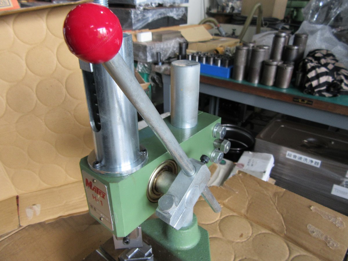 Yahoo!オークション - T2300190 ハンドプレス/手動プレス マテックス精...