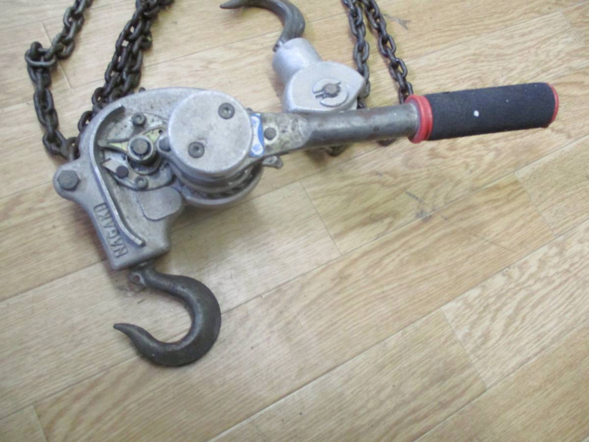 Yahoo!オークション - NAGAKI 永木 1.5tチェーン式 張線器 ガチャ ガ...