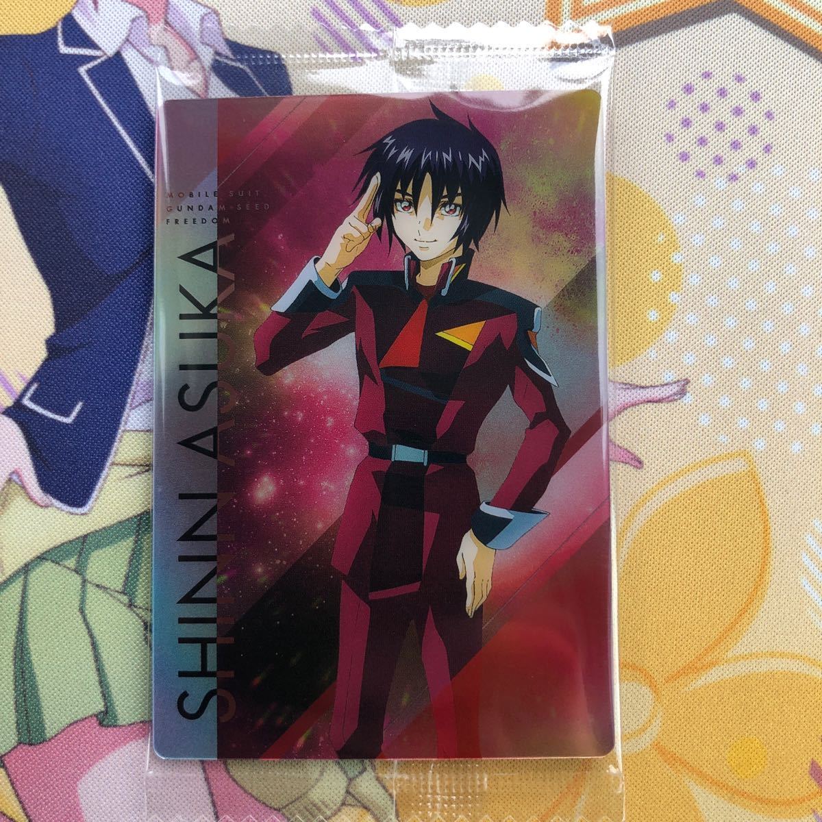 ガンダム シード フリーダム ウエハース メタリックプラカード シンアスカ 1-002 Nカード(食玩、おまけ)｜売買されたオークション情報、yahooの商品情報をアーカイブ公開 ...